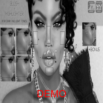 Second Life Marketplace - DEMO Blush+Highlighter Lelutka